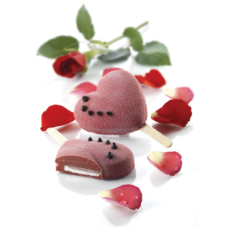 Silikon Eis Form "Herz"